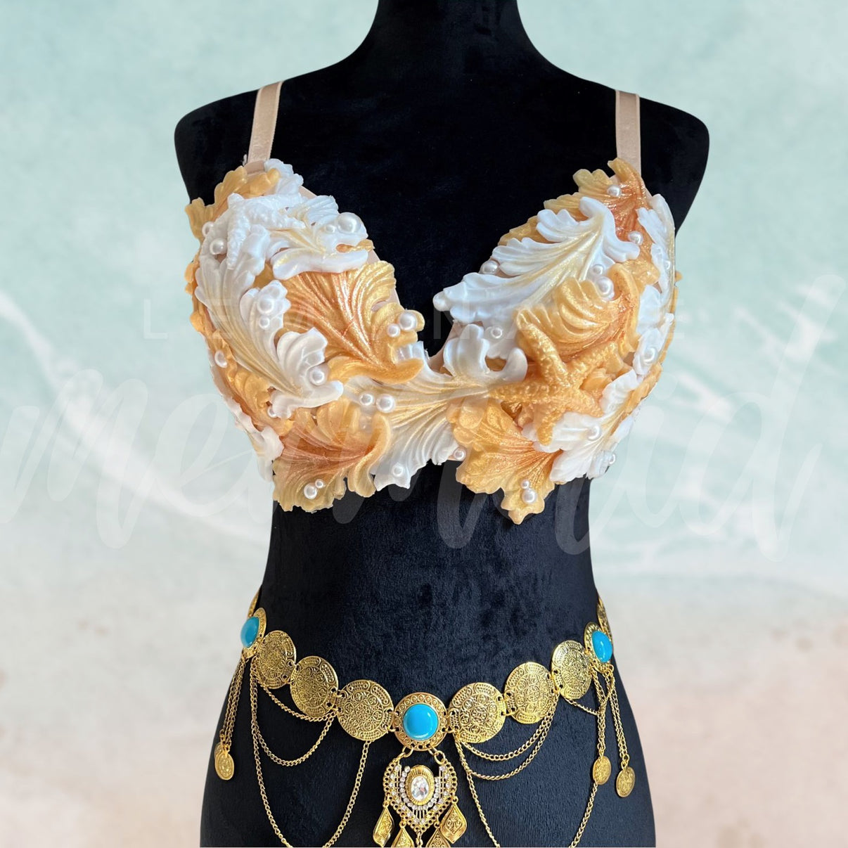 Custom Silicone Mermaid Bras - Lemonade Mermaid Originals